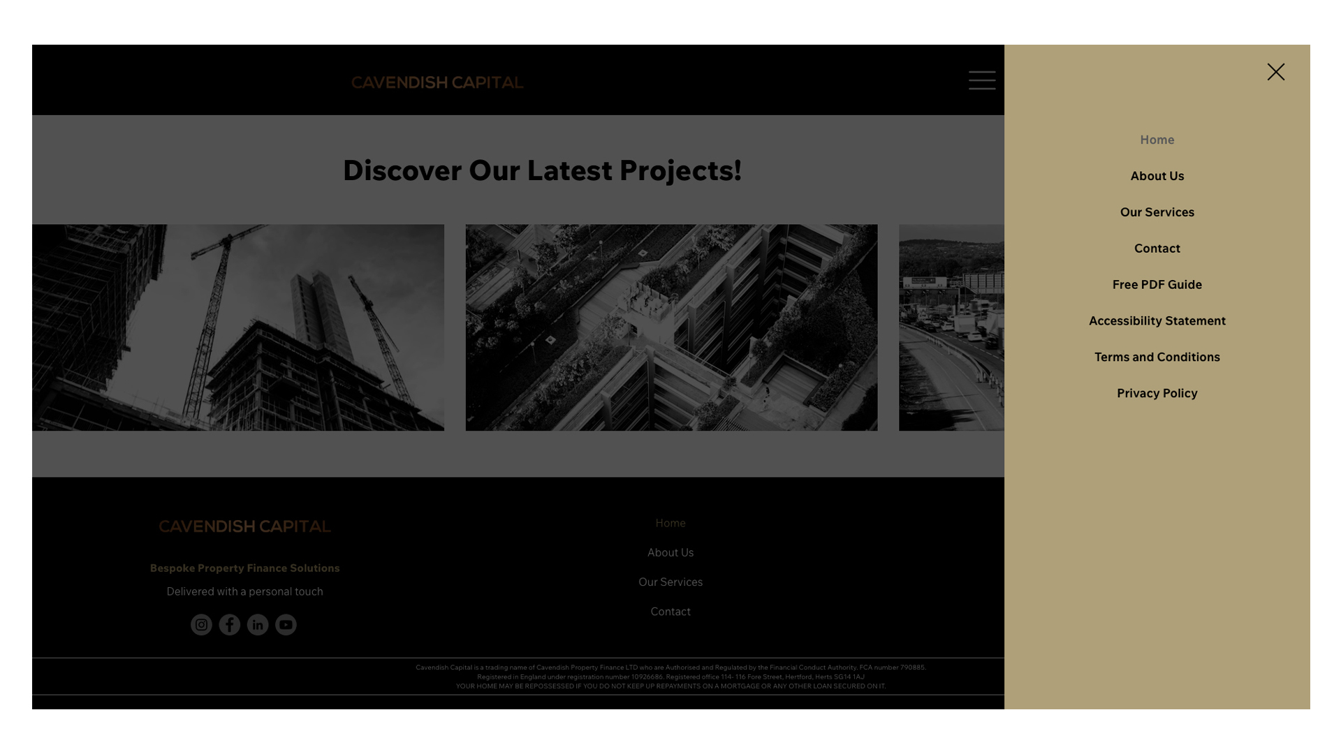 Cavendish Capital – Website design – SquirrelHeadMedia